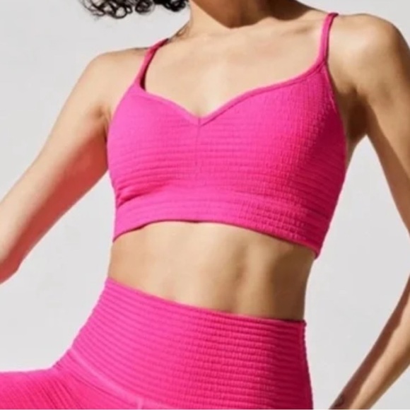 Carbon38 | Tops | Carbon 38 Neon Pink Size Xs Bralette Bra Crop Top | Poshmark